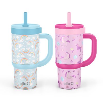 Click here for lo Oasis 14oz Stainless Steel Kids Tumbler with Ha... prices