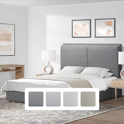 Click here for Becki Owens Harper Casual Modern Upholstered Bed F... prices