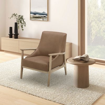 Details by Becki Owens Leather Accent Chair