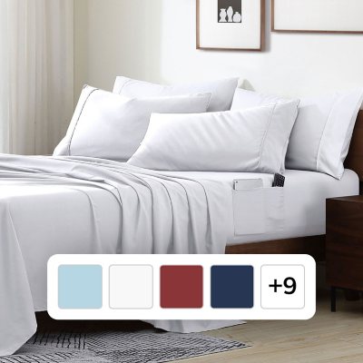 Click here for Swift Home Smart Sheet Set With 8 Side Storage Poc... prices