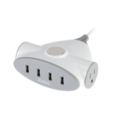 Atomi Magnecharge Wall Charger with 4 USB Ports - Sam's Club