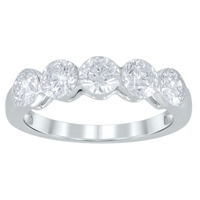 Click here for Lab Created Round Cut Floating Diamond Ring in 18K... prices