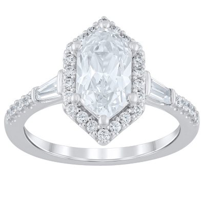 Click here for 1.96 CT. T. W. Dutch Marquise Cut Lab Created Diam... prices