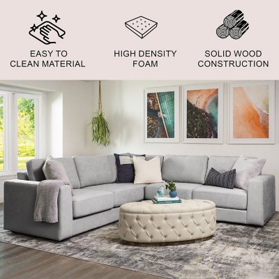 Sectional couch sams club store