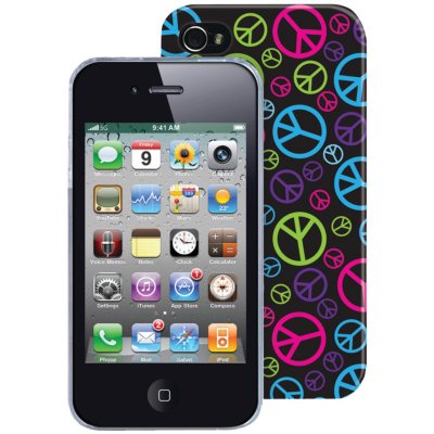 The Macbeth Collection PC Case for iPhone 4/4s - Neon Peace - Sam's Club