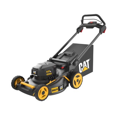 CAT 60V 21 Brushless Walk Behind Push Mower Sam s Club