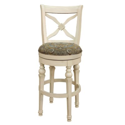 Hemingway Bar Stool Antique White - Sam's Club