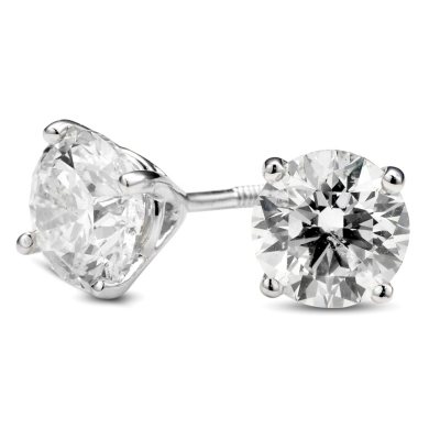 2.01 ct. t.w. Premier Diamond Collection 3-Prong Martini Round Diamond ...