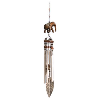 Handmade Silver Plated Exotic Elephant Wind Chime - Sam's Club