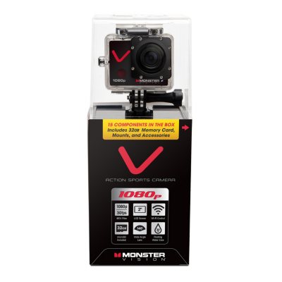 Monster Digital Villain Action Sports Camera - Sam's Club