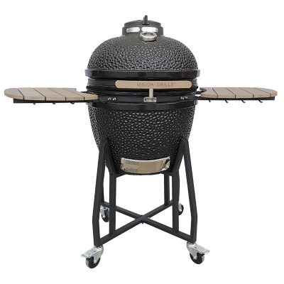 Vision Grills 1-Series Kamado Grill with Cover - dealepic