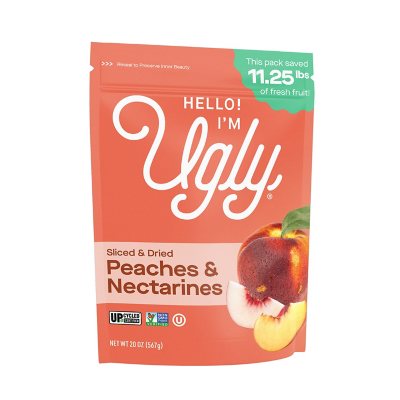 Hello! I'm Ugly Sliced & Dried Peaches & Nectarines 20 oz. - Sam's Club