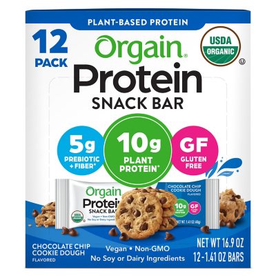 Click here for Orgain Protein Bars  Chocolate Chip Cookie Dough (... prices