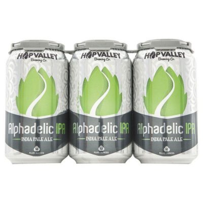 Hop Valley Alphadelic IPA (12 fl. oz. can, 6 pk.) - Sam's Club