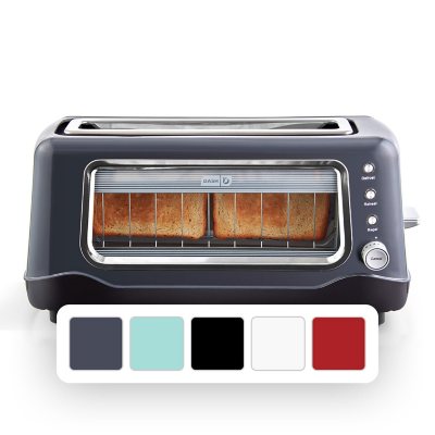Click here for Dash Clearview Toaster (Gray):- Gray prices