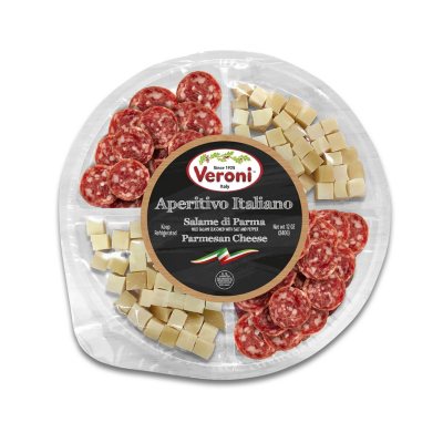 Veroni Salami and Cheese Aperitvo Platter (8 oz.) - Sam's Club