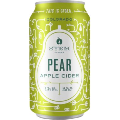 Stem Ciders Pear Apple Cider (12 fl. oz. can, 6 pk.) - Sam's Club