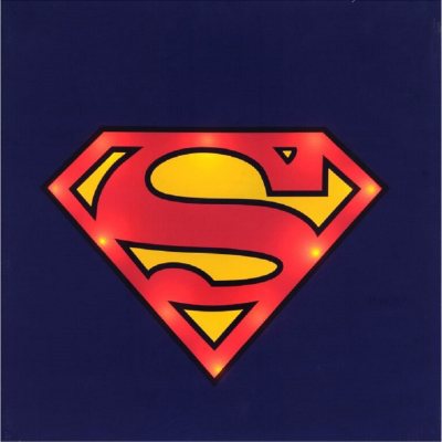 Superman Logo Illuminated Wall Art - Sam's Club