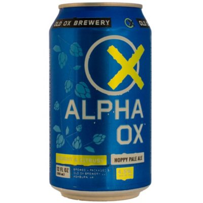 Old Ox Alpha Ox Hoppy Pale Ale (12 fl. oz. can, 6 pk.) - Sam's Club