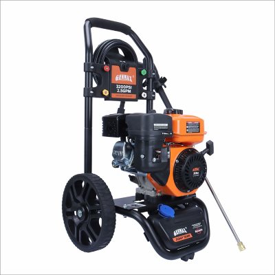Genmax 3200 PSI 2.5 GPM Gas Powered Pressure Washer With 5 Quick Connect Nozzles Sam s Club