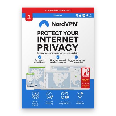 NordVPN VPN Software - 1 year subscription OEM - Sam's Club