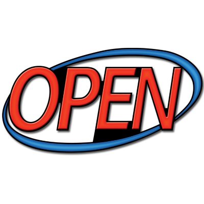 Superbrite LED OPEN Sign, 30" - Sam's Club