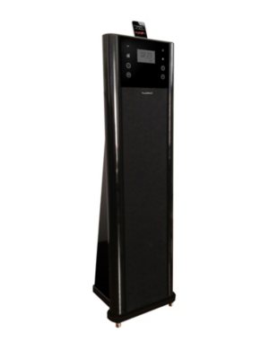 Fluance® High Performance 2.1 Wood Tower Speaker Dock Music System for ...