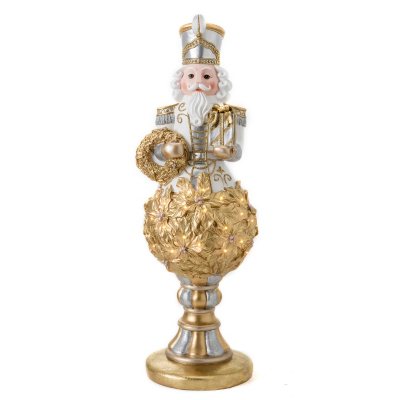 Member's Mark 48" Nutcracker Topiary, White Coat - Sam's Club
