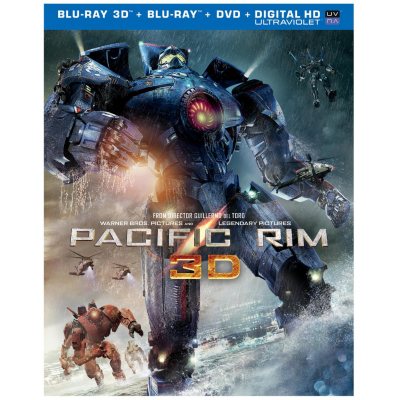 Pacific Rim (3D Blu-ray + Blu-ray + DVD + UltraViolet Digital Copy ...