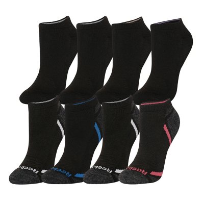 Click here for Reebok Womens 8-Pack Cushion Low-Cut Sock - Black:... prices