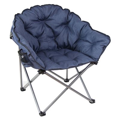 Click here for Cozy Club Overstuffed Chair:- Blue prices