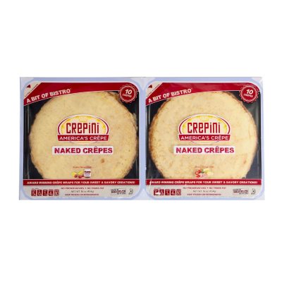 Naked Crepini Crepe 20 (Saddlepack 10 each) - Sam's Club