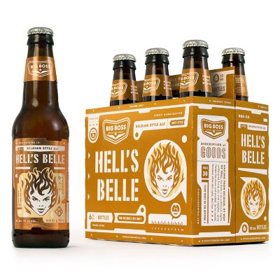 BIG BOSS HELLS BELLE 6 / 12 OZ BOTTLES - Sam's Club