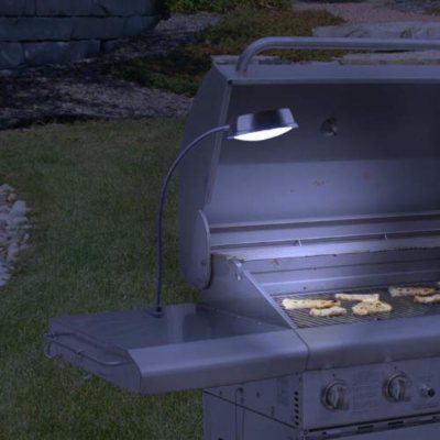 Solar Grill Light - Brushed Aluminum - Sam's Club