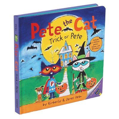 Pete the Cat: Trick or Pete, Board Book - Sam's Club
