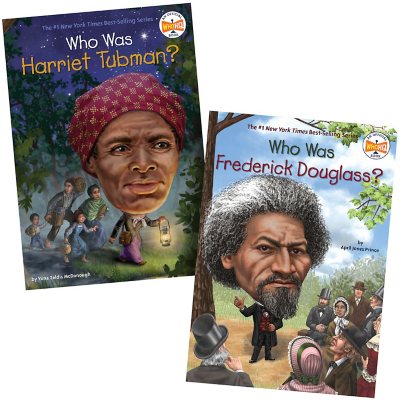 Who Was 2 Pack Book Set: Frederick Douglass and Harriet Tubman - Sam's Club