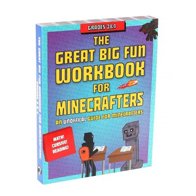 Minecraft Educational Workbook, Grades 3-4 - Sam's Club