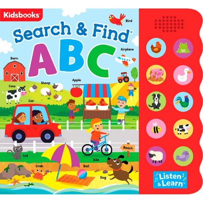 Search & Find: ABC : Sound Book - Sam's Club