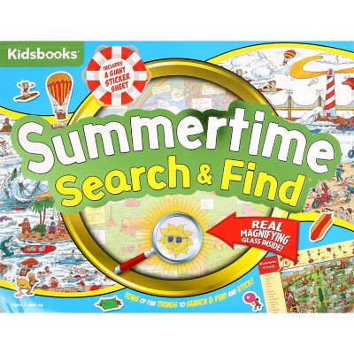 Giant Search and Find Summer Puzzle Book - Sam's Club