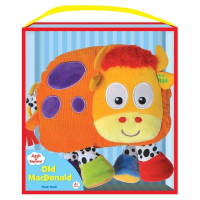 Jiggle & Discover: Old MacDonald, Plush Book - Sam's Club