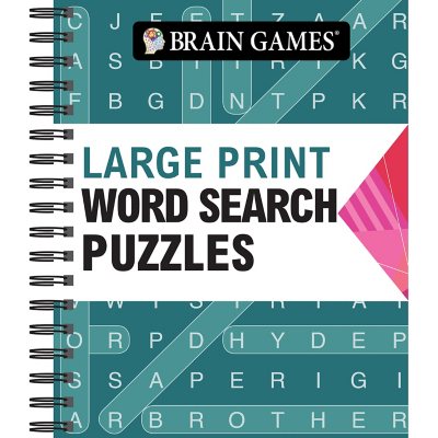 Brain Games - Large Print Word Search (Arrow) - Sam's Club