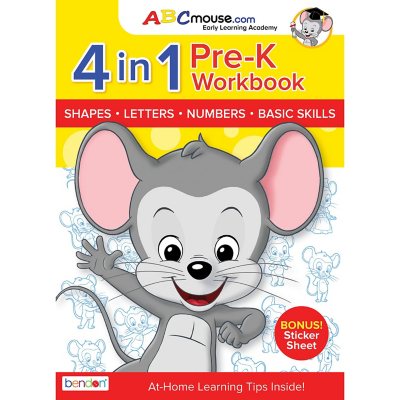 ABCMouse PreK Pre School Learn At Home Educational 320-Page Workbook ...