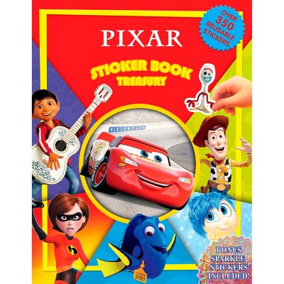 Pixar Sticker Book Treasury, Paperback - Sam's Club