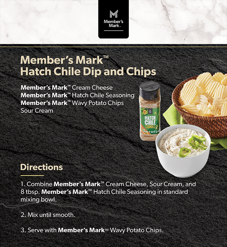 Hatch Chile Dip Chips Recipe - Sam's Club