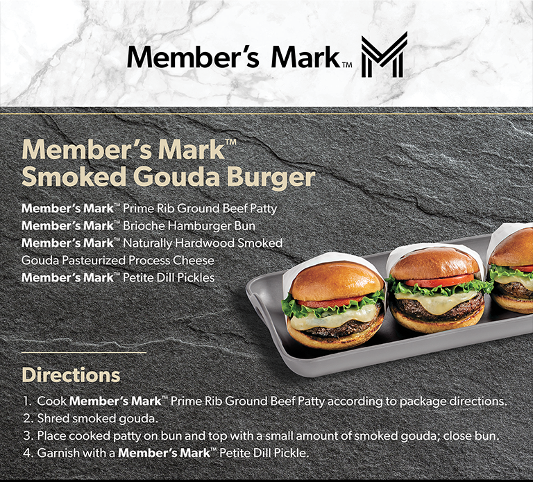 Smoked Gouda Burger Recipe - Sam's Club