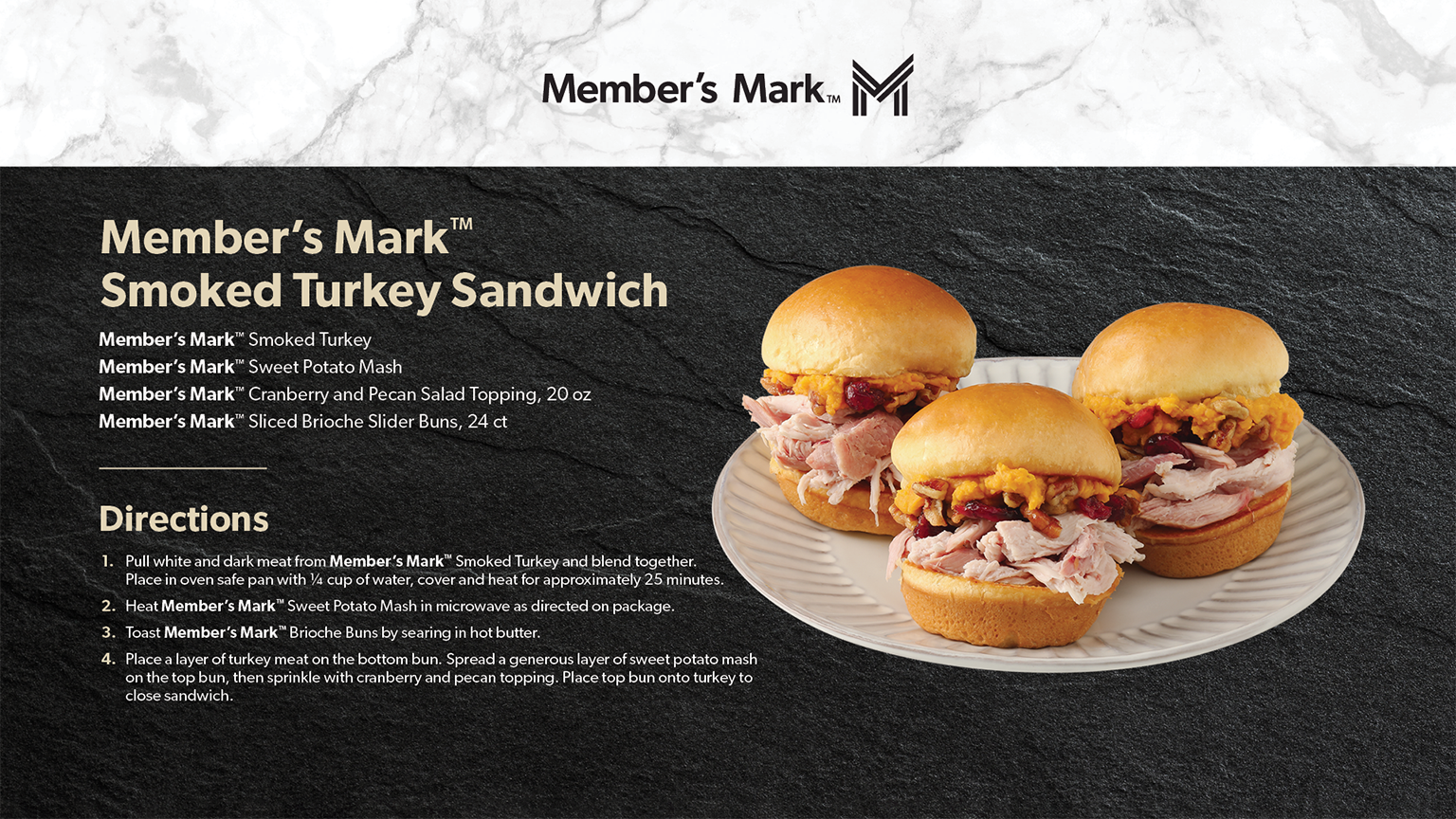 Smoked Turkey Sandwich Recipe - Sam's Club