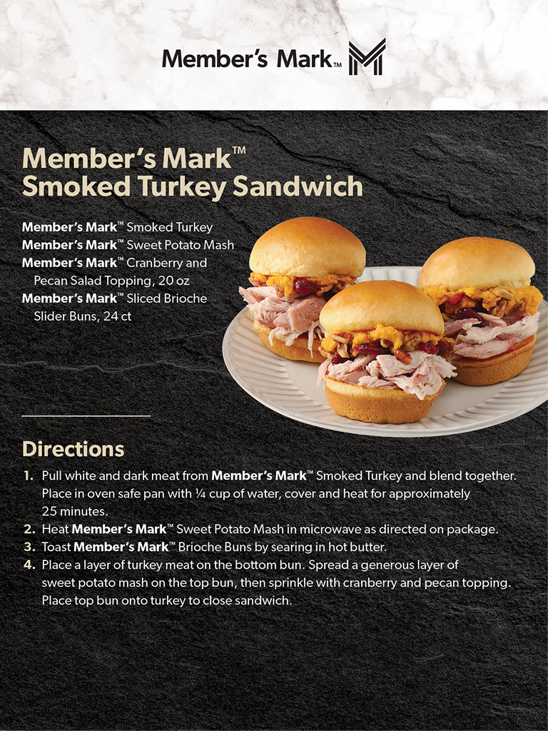 Smoked Turkey Sandwich Recipe - Sam's Club