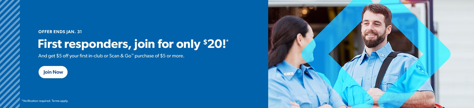 First Responder New Member Discount